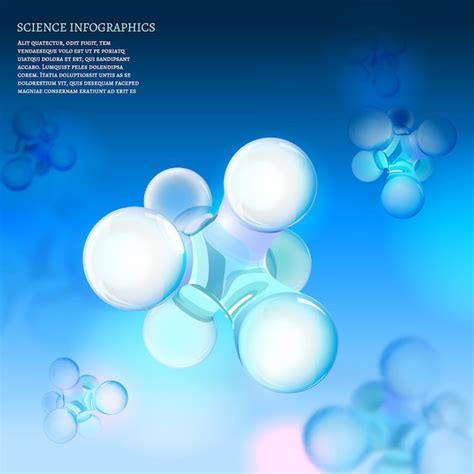 Premium Vector | 04 Molecule infographic