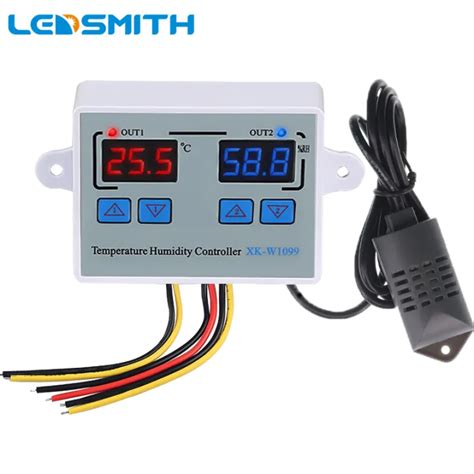 Digital Temperature Humidity Controller Egg Incubator Thermostat Humidity Controller Regulator