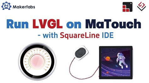 Run LVGL On MaTouch With SquareLine IDE YouTube