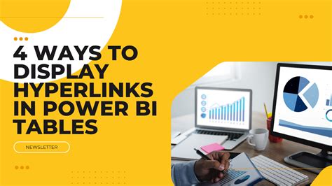 different ways to display hyperlinks in power bi tables