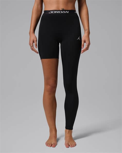 Jordan Sport Womens High Rise Single Leg Basketball Leggings Left