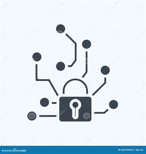 Icon Adversarial Attacks Related To Machine Learning Symbol Glyph Style Simple Design