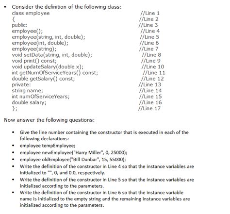 Solved Now Answer The Following Questions Give The Line