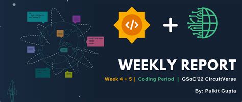 coding period gsoc 22 week 4 5 by pulkit gupta medium