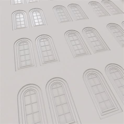 Roseate Arched Window Texture 4427 Lotpixel