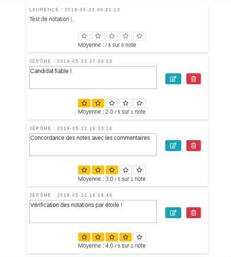 notations par étoile jquery ajax php par maestro974 page 1