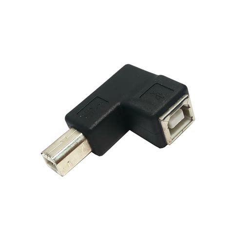 90 Degree Angle L Type Usb 20 B Male To Female Ad Grandado