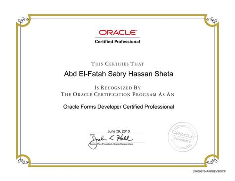 Oracle Forms Developer Certified Professional Ppt