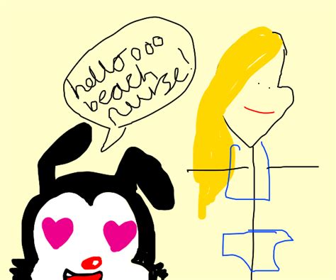 Pauline Super Mario With A Six Pack Drawception