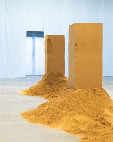 Crumbling Sand Towers Feature In Stine Goya Fashion Show
