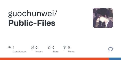 GitHub Guochunwei Public Files