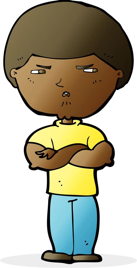 Cartoon Grumpy Man 43494929 Png