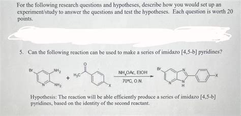 Solved For The Following Research Questions And Hypotheses Chegg