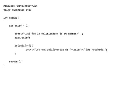 Estructuras De Control Selectivas