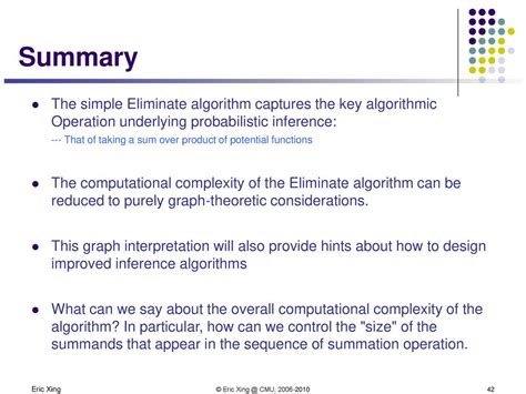 Exact Inference Eric Xing Lecture 11 August 14 Ppt Download