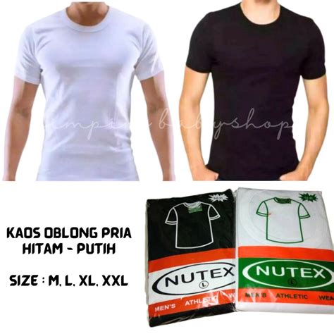 Jual 1 Pcs Kaos Oblong Pria Kaos Dalam Pria Oblong Terlaris Shopee