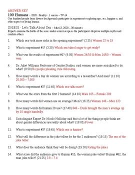 100 Humans Season 1 Episode 3 Let S Talk About Sex Movie Guide NETFLIX