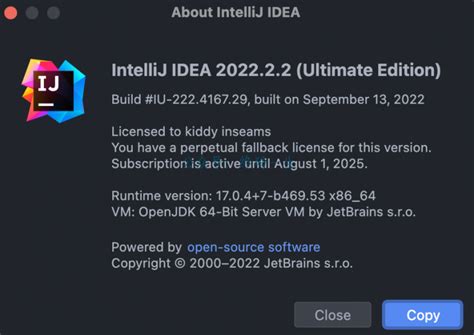 Intellij Idea2022 2 2破解教程永久激活码最新激活工具mac版（亲测 永久激活） Ide激活网