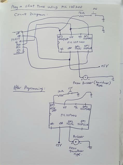 playing a short music tune with pic10f200 microcontroller welcome