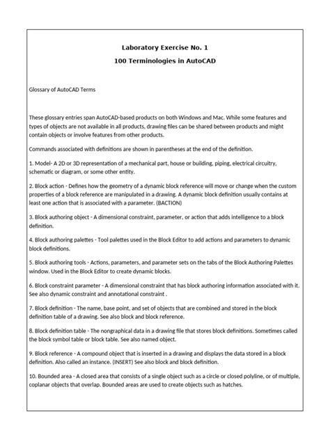 Autocad Terminologies Pdf Icon Computing Rgb Color Model