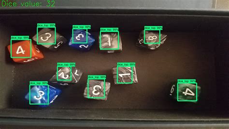 a two stage stage approach to counting dice values with tensorflow and