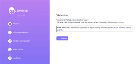 Installation Of Open Source HelpDesk System UVdesk