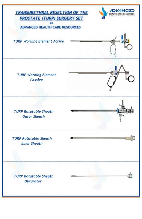 Passive Working Element Resectoscope Turp Set Bipolar At ₹ 15000piece