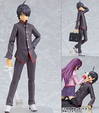 Figure Figma Koyomi Araragi Koyomi Araragi Bakemonogatari Ebay