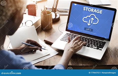Storage Big Data Backup Computing Information Concept Stock Image Image Of Business Disk