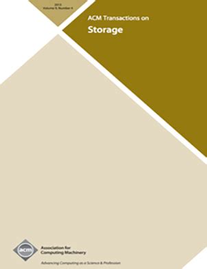 ACM TRANSACTIONS ON STORAGE Home