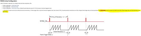 Iwr6843 Hardware Trigger Inconsistencies Sensors Forum Sensors