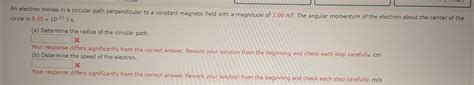 Solved For Engineering Physics Ii An Electron Moves In A