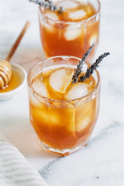 Honey Sweetened Lavender Iced Tea Making Thyme For Health