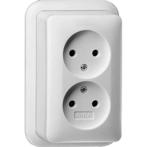 Gira Wit Opbouw Wcd V Zonder Randaarde