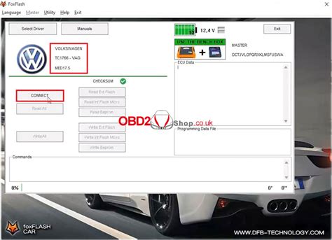 Foxflash Reads Vw Med Ecu On Bench OBD Shop Co Uk Official Blog