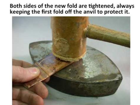 Foldforming Making A Simple Brooch Using Line Folds YouTube