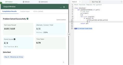 Gfg160 Keepcoding Codingeveryday Dsa 100daysofcode Geeksforgeeks