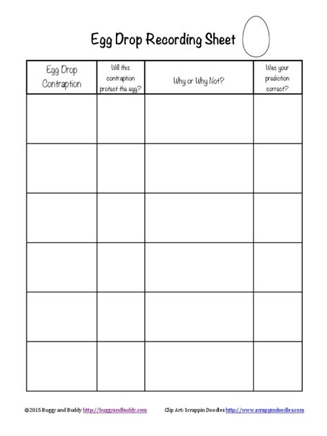 Free Egg Drop Worksheet Download Free Egg Drop Worksheet Png Images Free Worksheets On Clipart