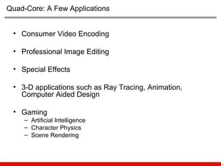 Quad Core Processors Technology Presentation Ppt