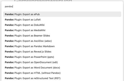 Pandoc Plugin No PDF Export Basement Obsidian Forum