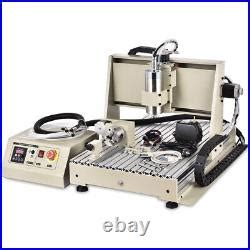 CNC 6040 Router Engraver 3 4 Axis Milling Drill Machine 1500W USB