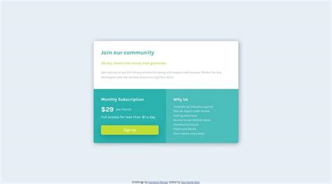 Frontend Mentor Solution Using Grid And Flexbox Coding Challenge Solution