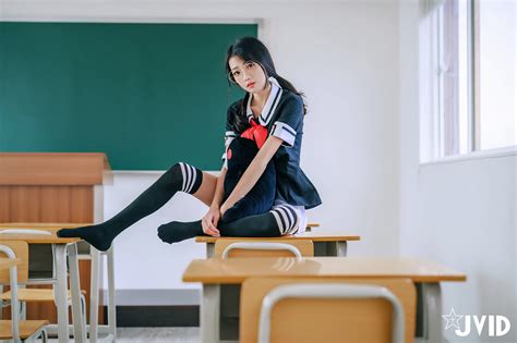 Jvid精品 高顏值蜜汁學妹誘惑 Everia Club