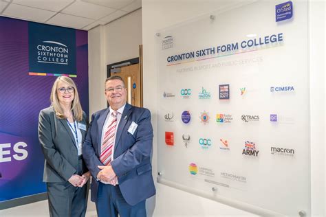 Vikings Support Opening Of Cronton Sixth Form Colleges Newest Facility