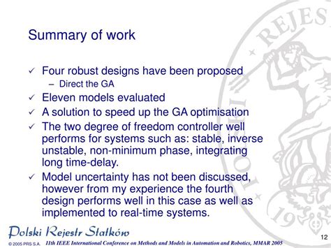 Ppt Two Degree Of Freedom Pid Controller Design Using Genetic Algorithms Powerpoint