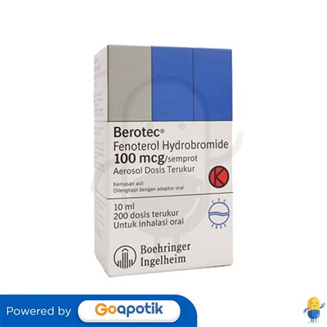 Jual Berotec Mdi 100 Mcg Inhaler Shopee Indonesia