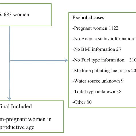 Included And Excluded Cases For The Study Download Scientific Diagram
