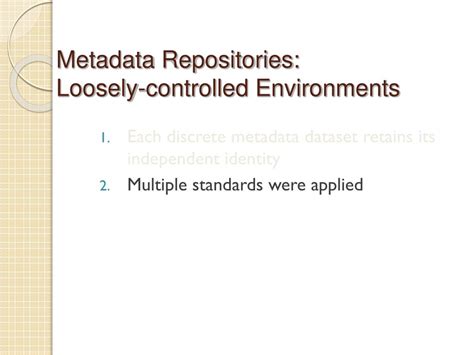 Ppt Quality Enhancement In Metadata Repositories Powerpoint Presentation Id5177249