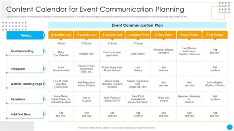 Project Communication Calendar In Smartsheet Calendar Productivity Hacks
