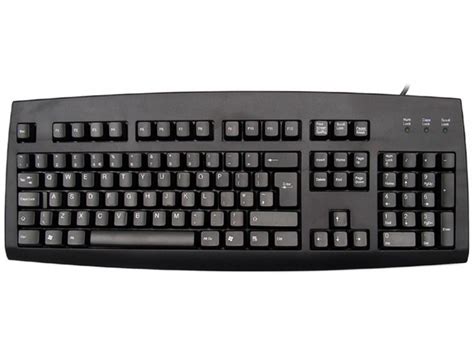 Standard Black USB Keyboard Incorporating Port USB Hub KBC CUSBHB The Keyboard Company